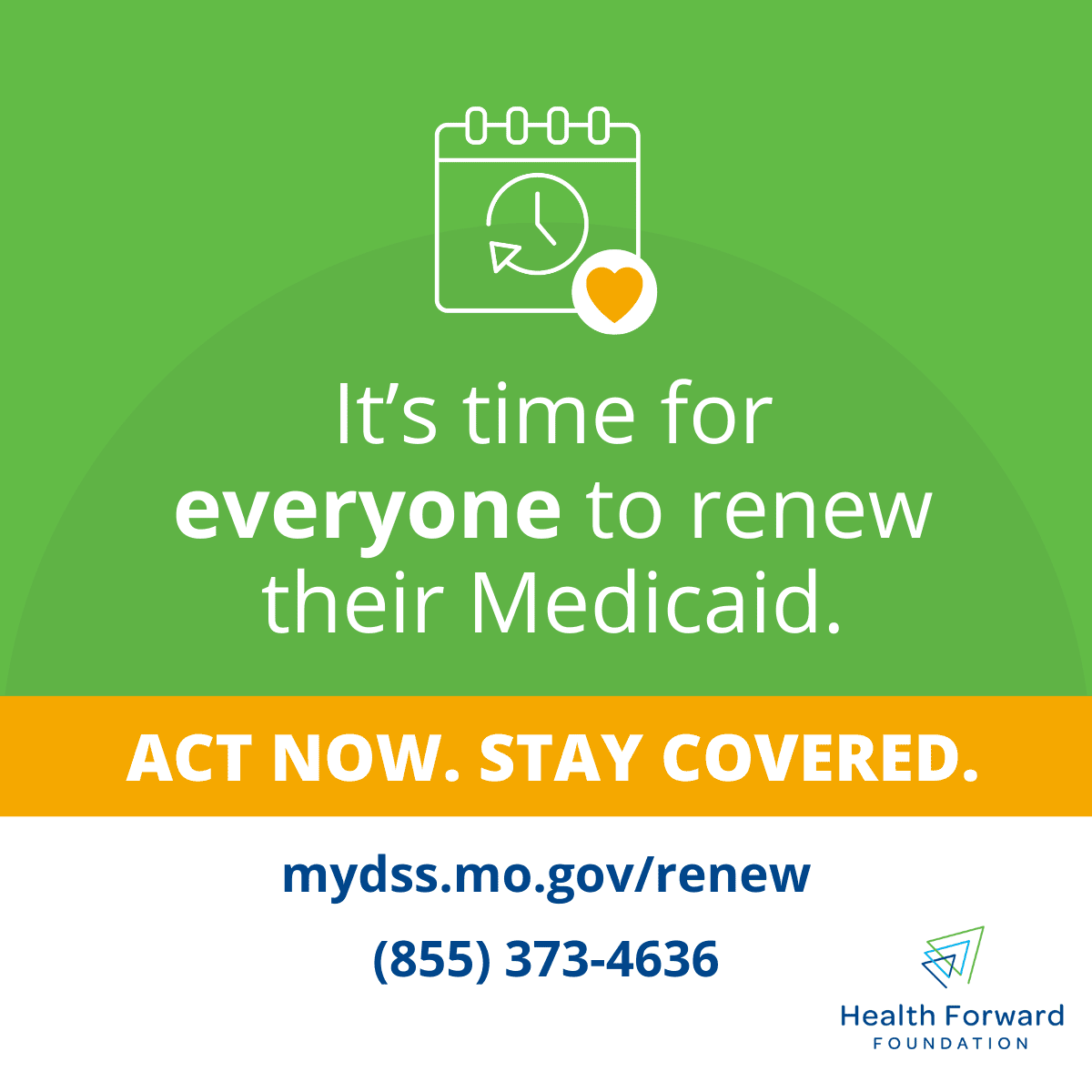 Keep Your Coverage - Health Forward Foundation